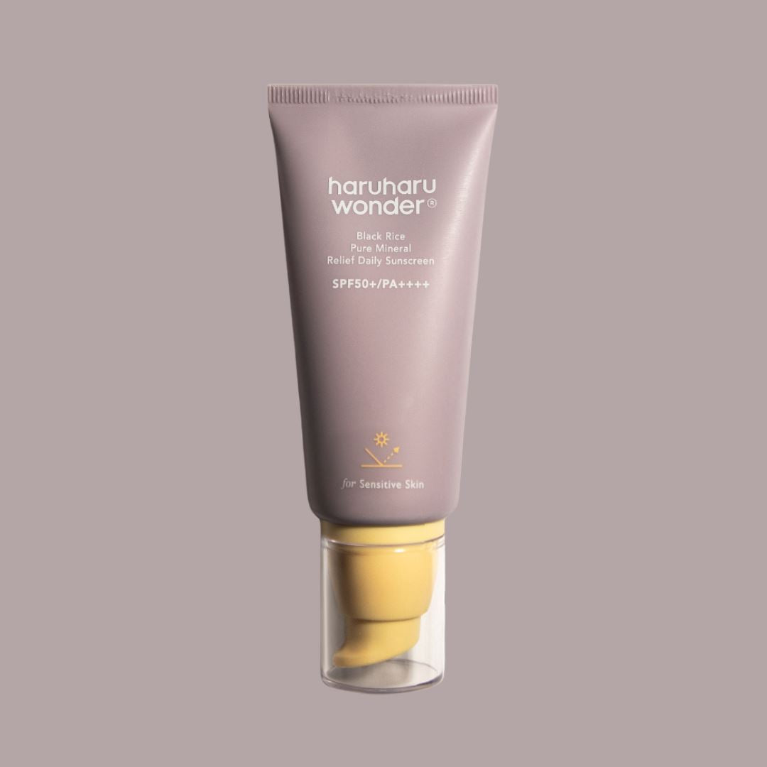 Black Rice Pure Mineral Relief Daily Sunscreen SPF50+ PA++++ 50ml ...