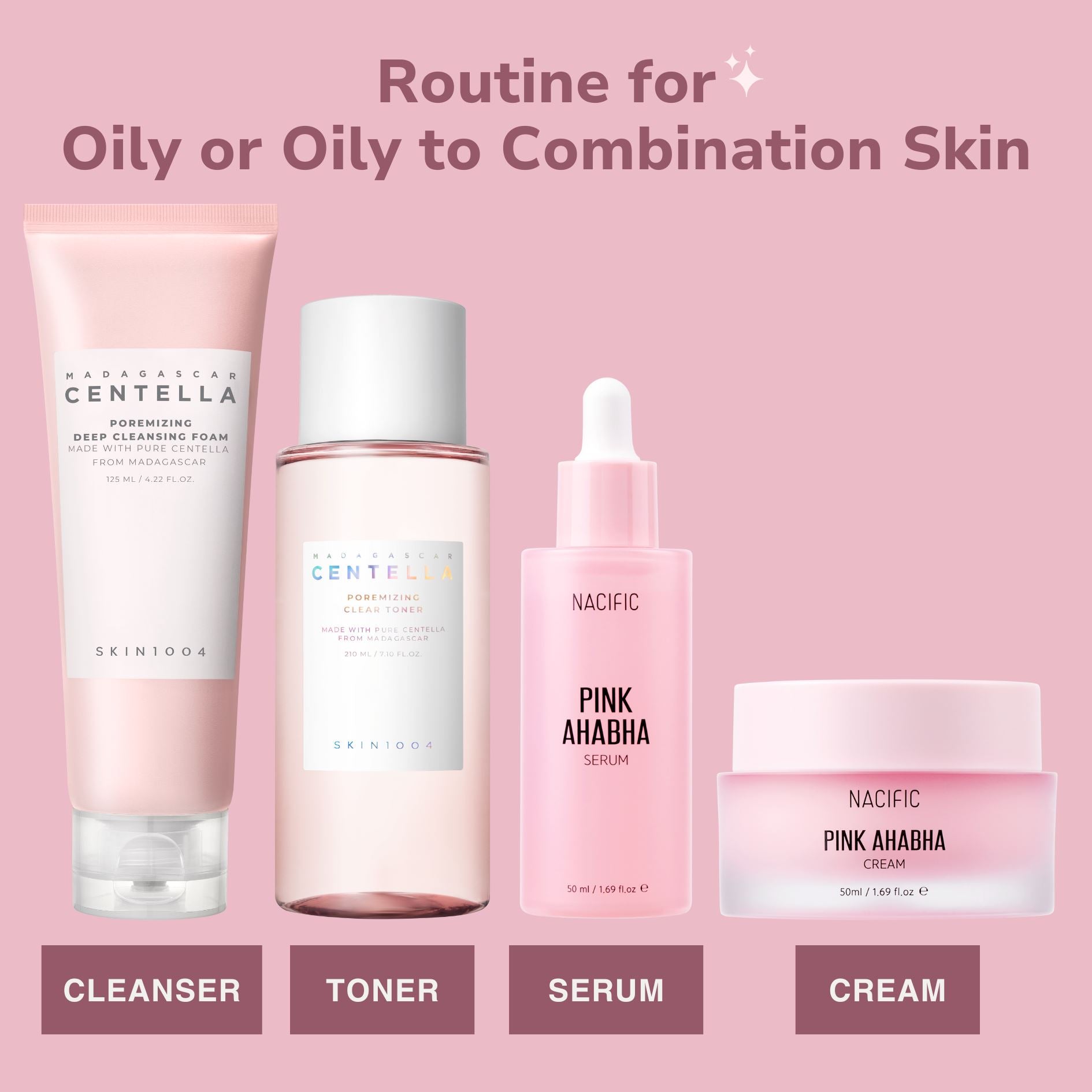 Routine for Oily or Oily to Combination Skin | ORION XO Sri Lanka