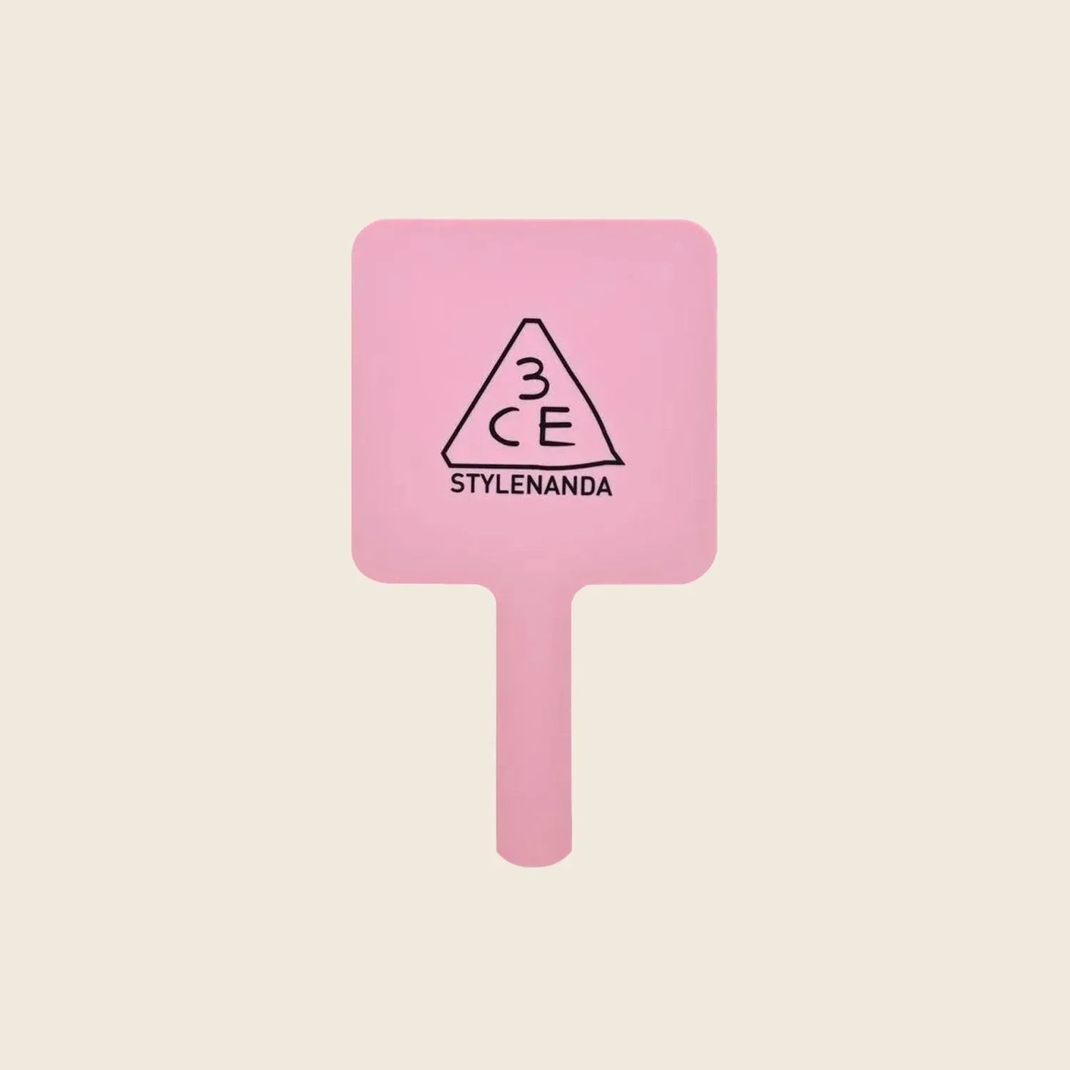 3CE Square Mini Hand Mirror Pink Rumour | ORION XO Exclusive!